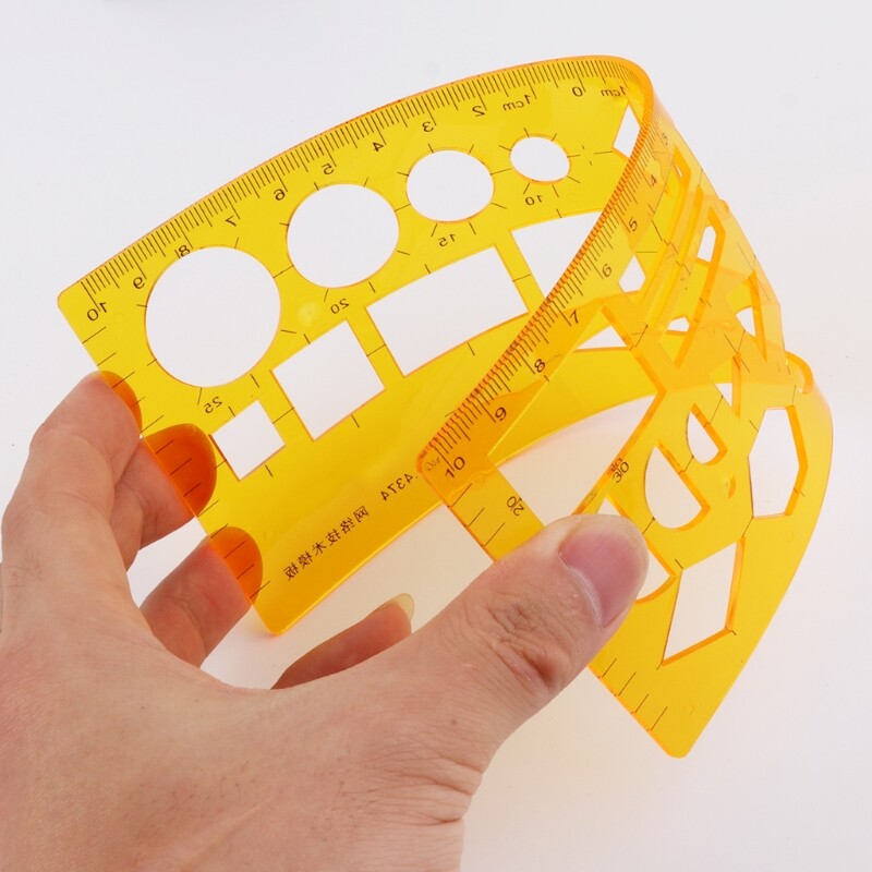 Network Technique Technical Drawing Template Ruler Drafting Measuring ...