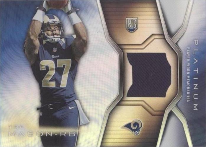 2014 Topps Platinum - Rookie Relic Tre Mason #PRR-TM (MEM, RC) for sale ...