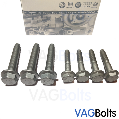 Genuine VW Left Gearbox Mount bolt kit 3x M12x70 Golf Passat Touran ...