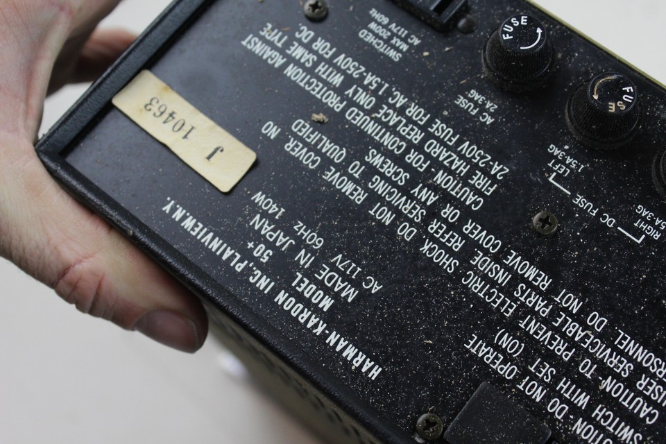 POWERS ON Vintage Harman Kardon 50+ Multichannel Receiver | eBay