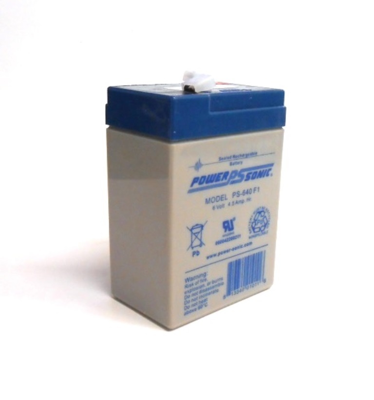 POWER SONIC BACKUP NON-SPILLABLE BATTERY PS-640-F1, F1 TERMINAL | eBay
