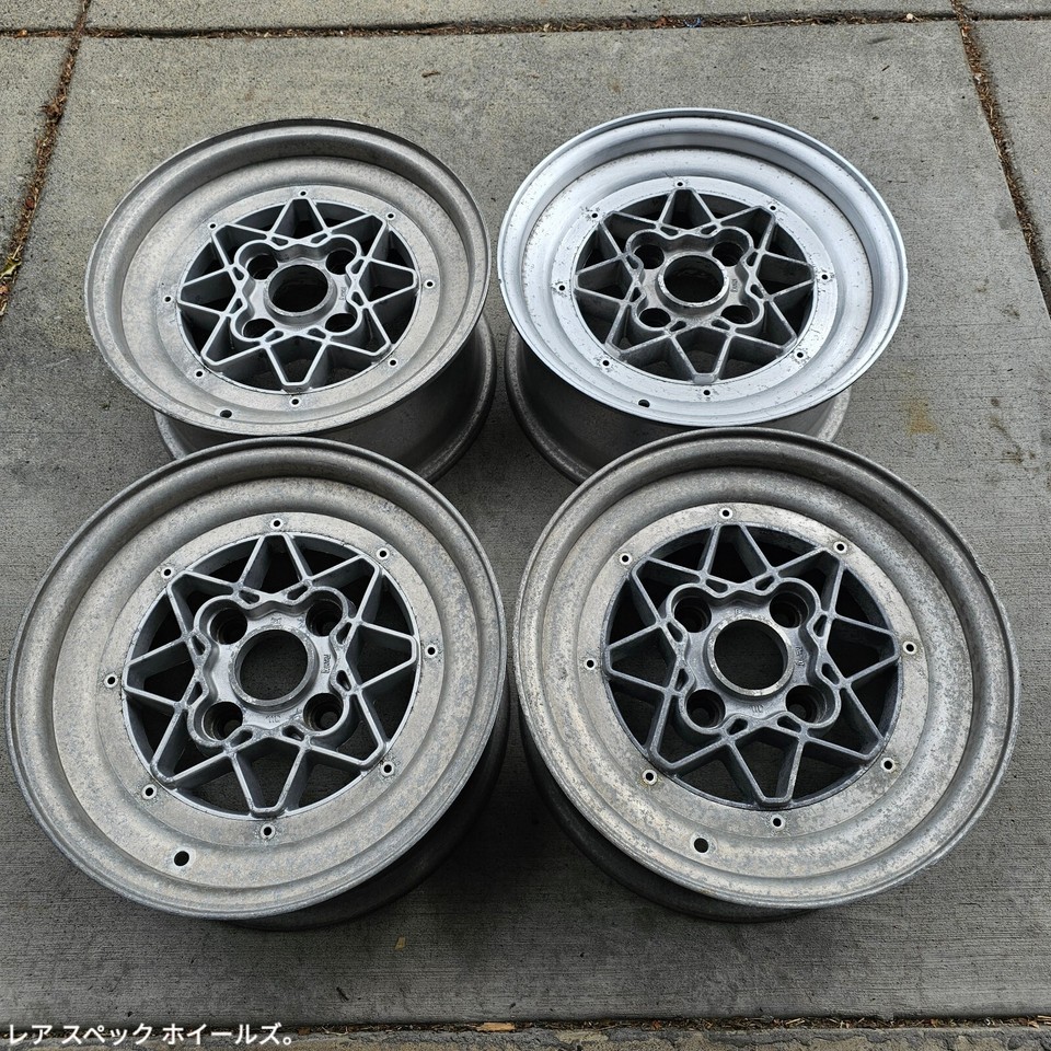 14x6 +10 Bell Racing BRS-EX 4x114.3 JDM 3pc Wheels Toyota Nissan Datsun ...