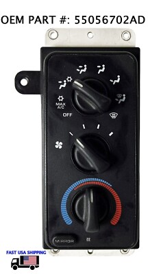 99-02 OEM DODGE RAM CLIMATE CONTROL MODULE TEMP HEAT AC 55056702AD | eBay
