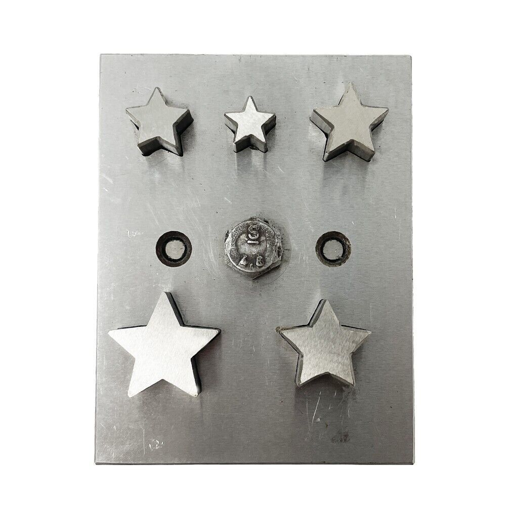Star Disc Cutter Jewellery Forming Metal Cutting Tool Stars Shapes Set ...