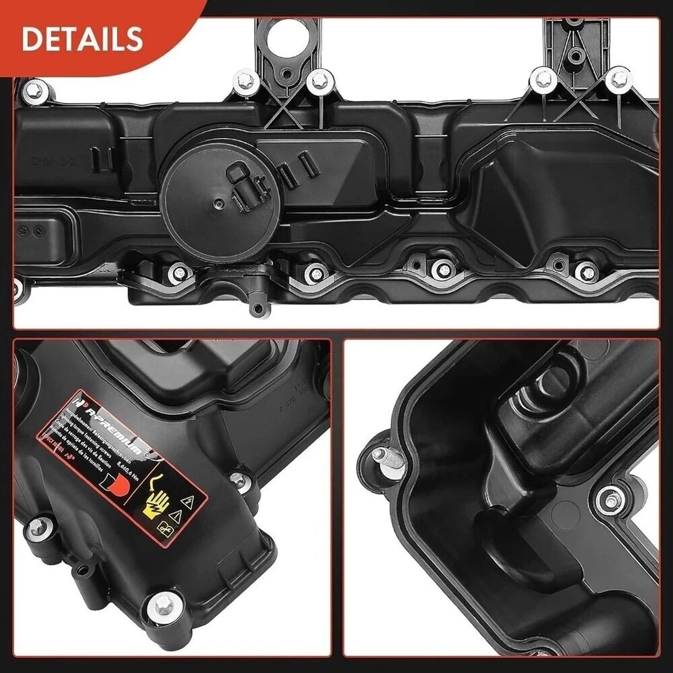 N55 Engine Valve Cover Kit with Gasket & Bolt & Oil Cap 2011-2019 BMW ...