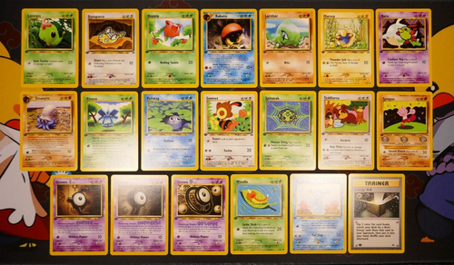 LP/MP(1st edition) COMPLETE Pokemon NEO DISCOVERY Set 20-Card COMMON ...