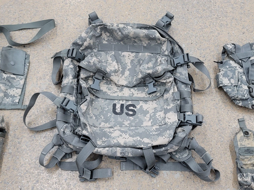 17 pc Rifleman Kit MOLLE System ACU Complete Set USGI ARMY | eBay