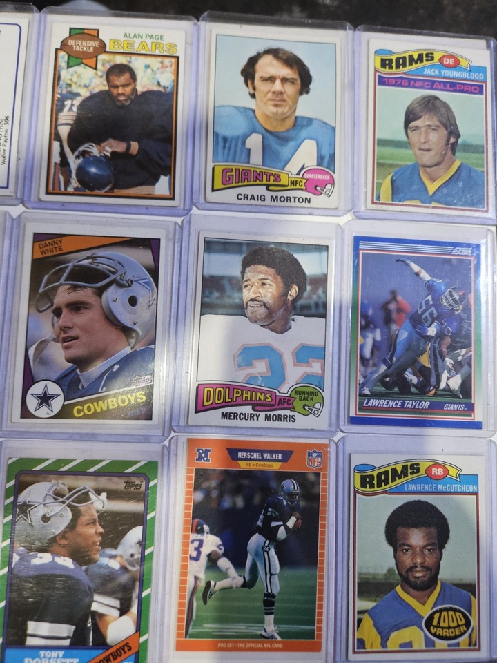 Large Sports Card LOT Football & Basketball. Modern & Vintage See Pics ...