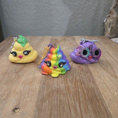 Poopsie Surprise Slime Keychain Empty Lot Of 3 Rainbow Bagclips Charms ...