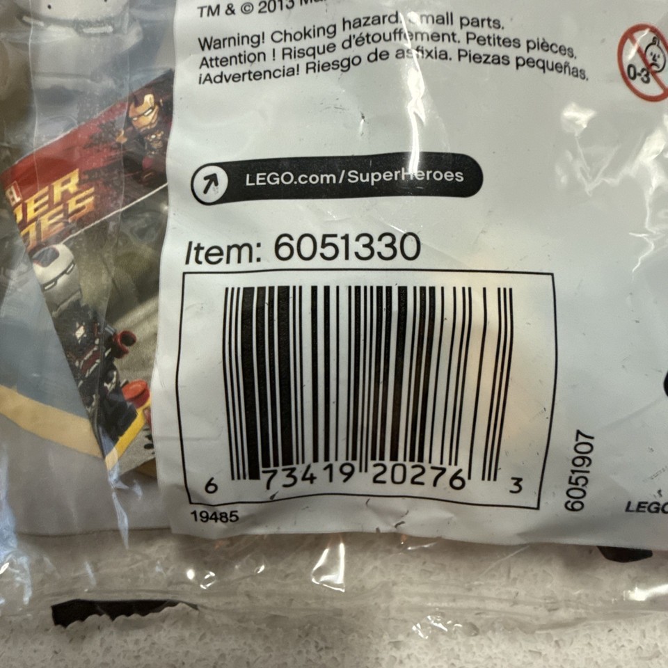LEGO Marvel Super Heroes Iron Man Iron Patriot 30168 New Sealed Polybag ...