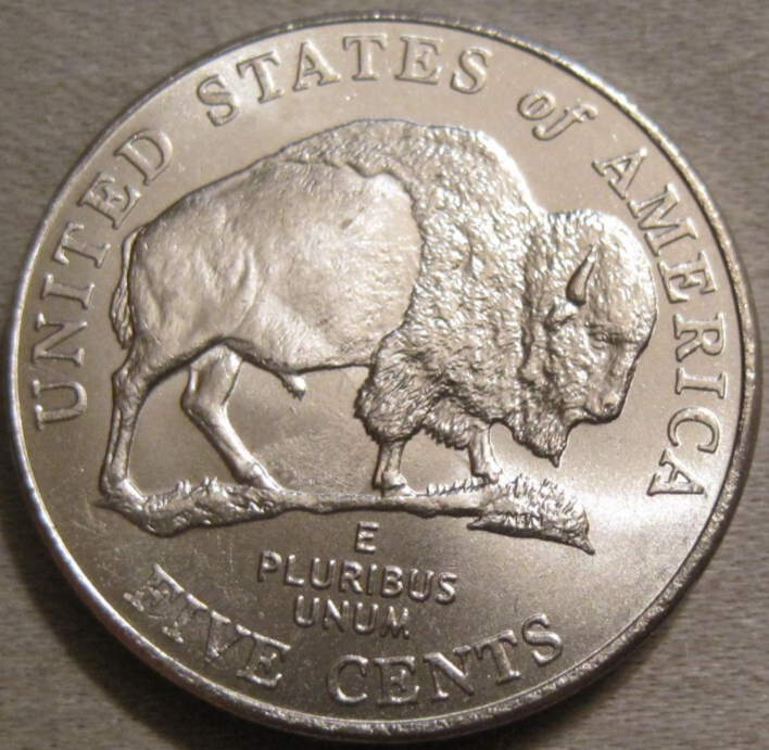 BETTER AS SHOWN - 2005 P UNCIRCULATED JEFFERSON BUFFALO BISON NICKEL ...