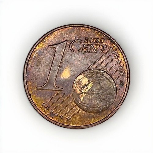 2010 Republic Of Austria 1 Euro Cent Magnetic World Coin Gentian Flower ...