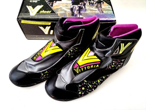 NOS NIB Vintage Retro MTB Bike Racing Shoe VITTORIA WINTER Size 46 L ...