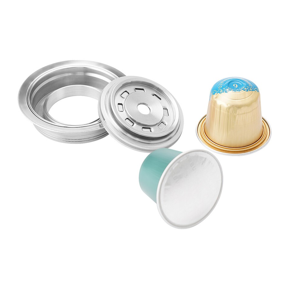 Coffee Pod Adapter Stainless Steel DIY Your Coffee Flavor for Nespresso ...