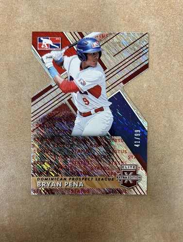 2019 Elite Extra Edition Red Status Bryan Pena /99 Nationals | eBay