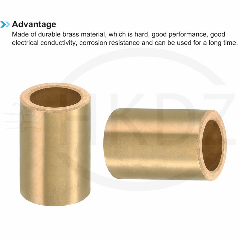 Metric Oilite Bushing Brass Self Lubricating Bearing Bushing Sleeve ID ...