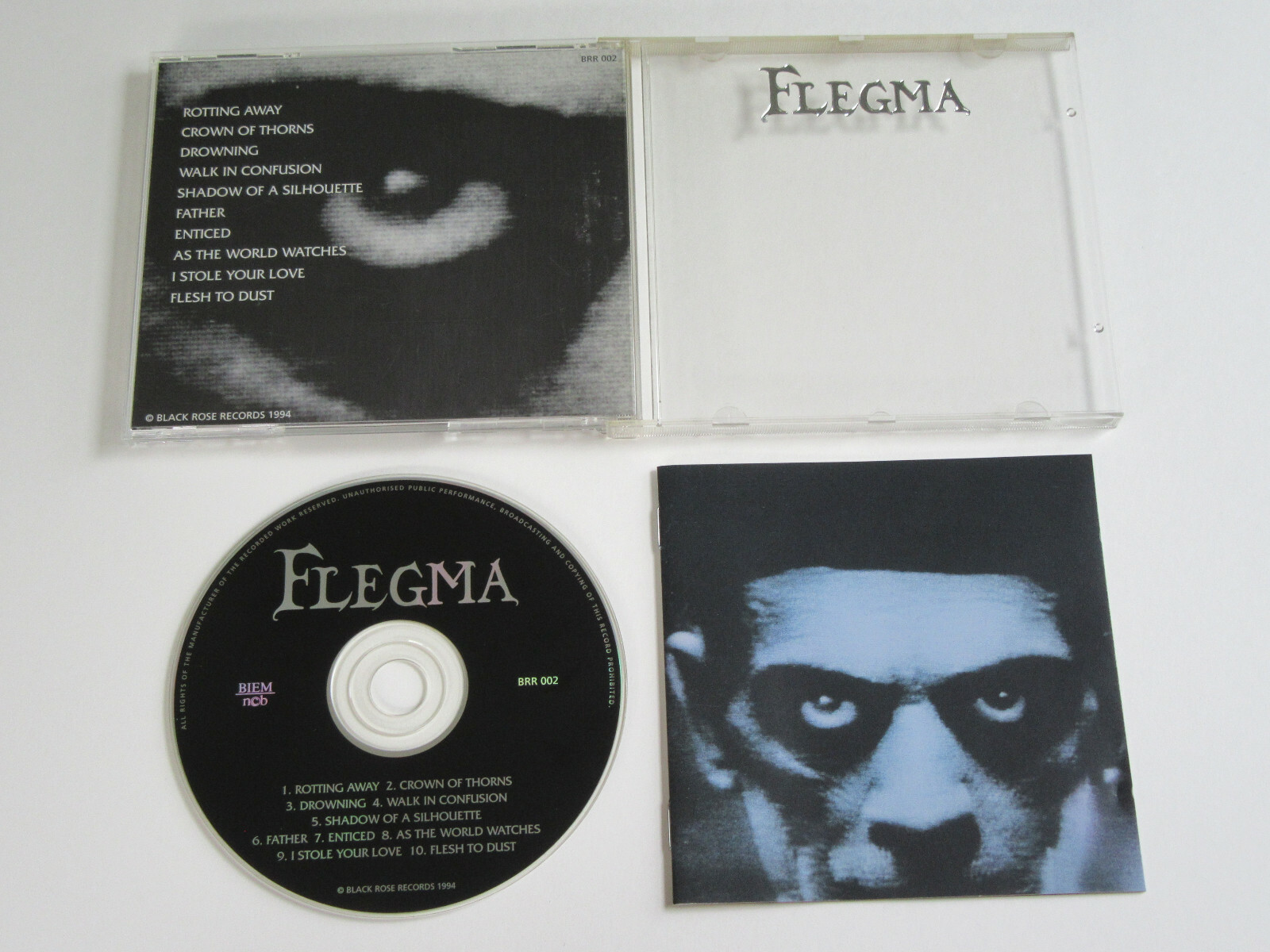 FLEGMA Flesh To Dust CD 1994 RARE OOP THRASH ORIG. 1st PRESS w ...
