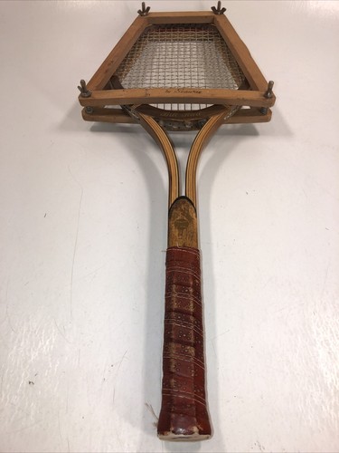 Vintage Tennis Racket William Bill Hart Top Score Open Throat | eBay