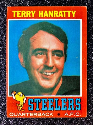 1971 Topps Terry Hanratty #30 Football Card Pittsburgh Steelers | eBay