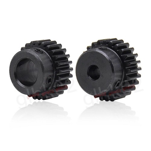 Tooth Spur Gears Pinion Bore 4 to15mm Surface Black 10 OD12 to 30mm ...
