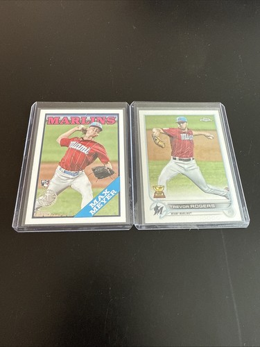 Miami Marlins Pitcher Rookie Card Lot Of 2 | eBay