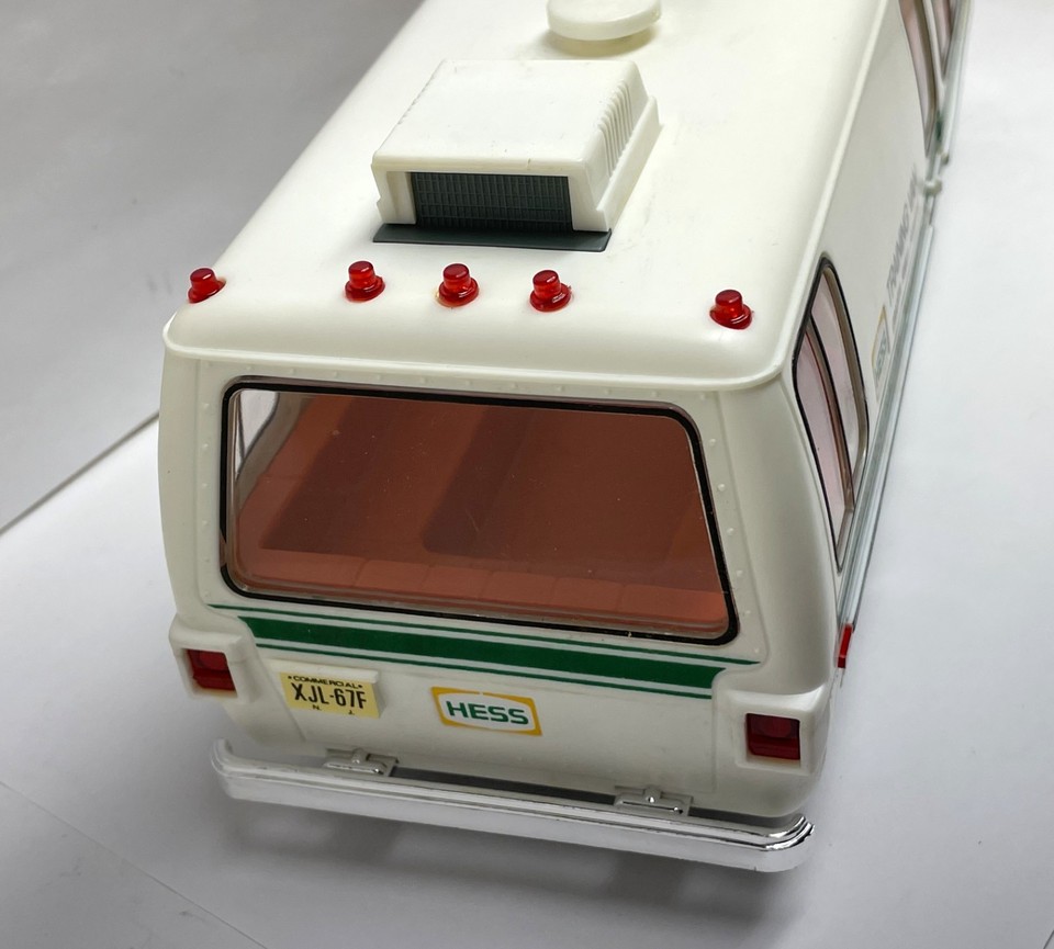 VINTAGE 1978/80 HESS TRAINING VAN IN ORIGINAL BOX WITH CARD & INSERTS ...
