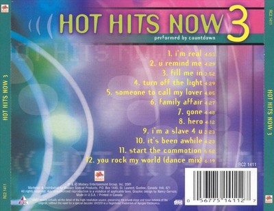 COUNTDOWN HOT HITS NOW, VOL. 3 NEW CD 56775141127| eBay