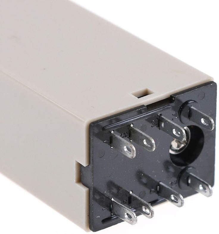 Time Delay Relay Timer switch H3Y-2 DPDT with Socket Base | eBay