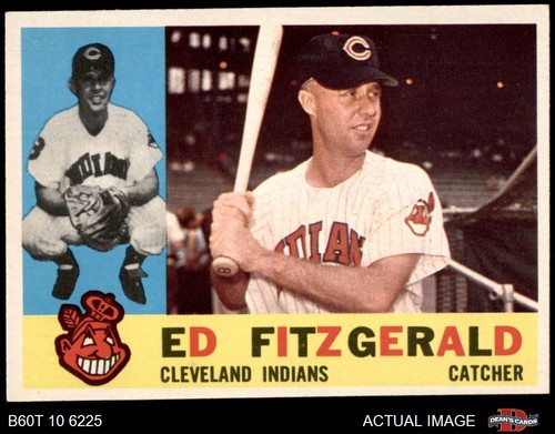 1960 Topps #423 Ed Fitzgerald Indians 7 - NM | eBay