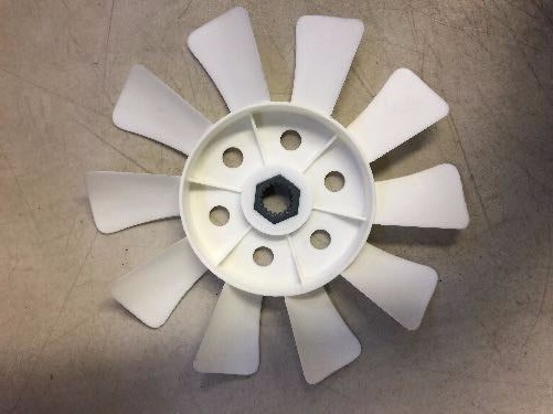 Craftsman Tuff Torq Transaxle Transmission White Cooling Fan 10 Fins ...