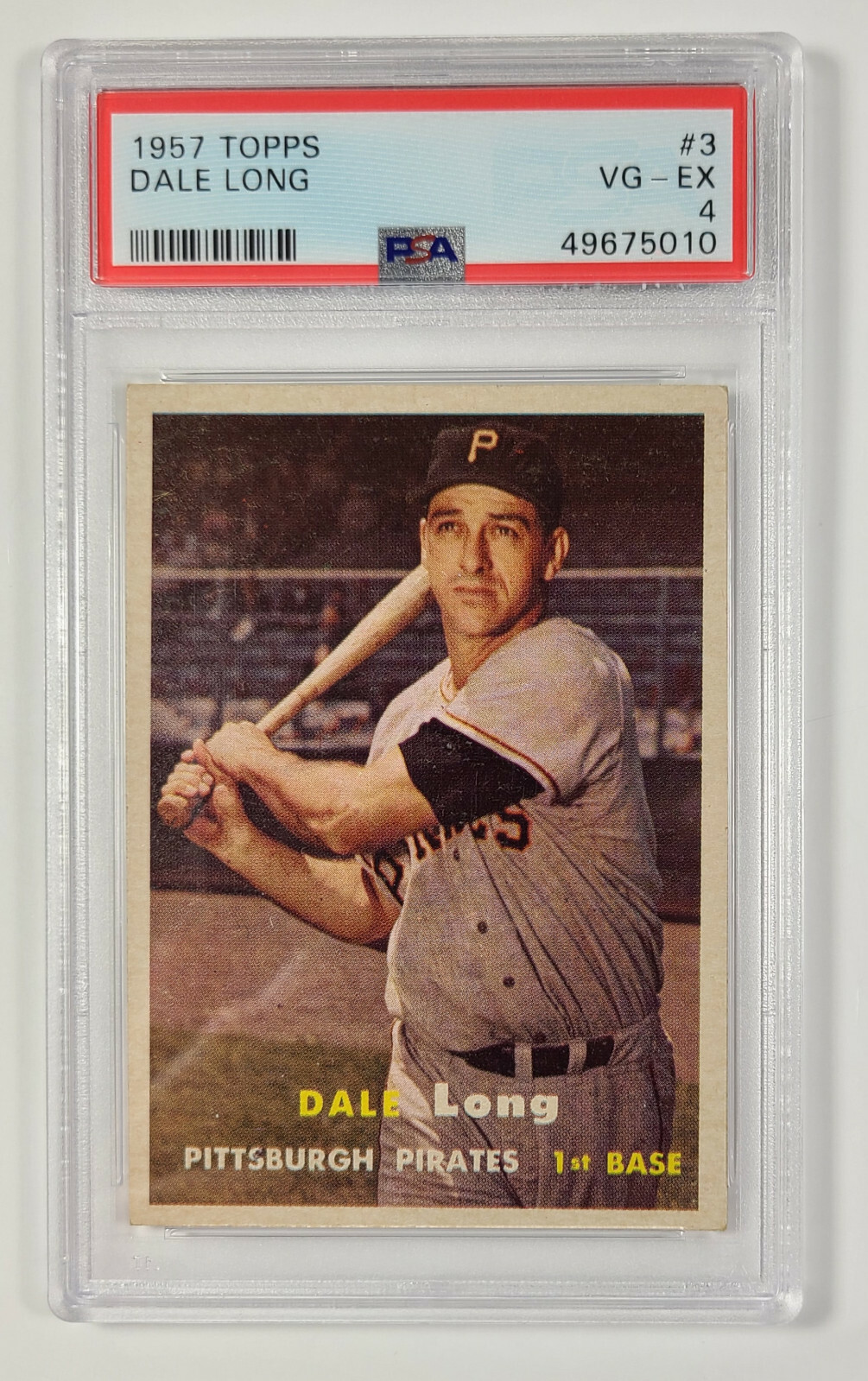 1957 Topps - #3 Dale Long for sale online | eBay