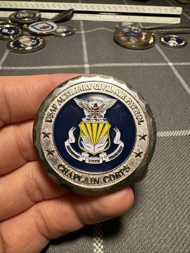 USAF Auxiliary Civil Air Patrol Chaplain Challenge Coin | eBay