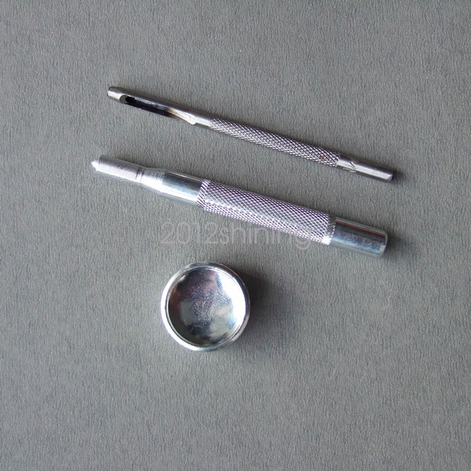 Heavy Duty Brass Snaps Fastener Popper 15mm 201 Press Stud 3 color with ...