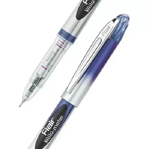 5x Flair WRITO-METER Ball Pen | BLACK | 0.6mm | Metal Clip | Free ...