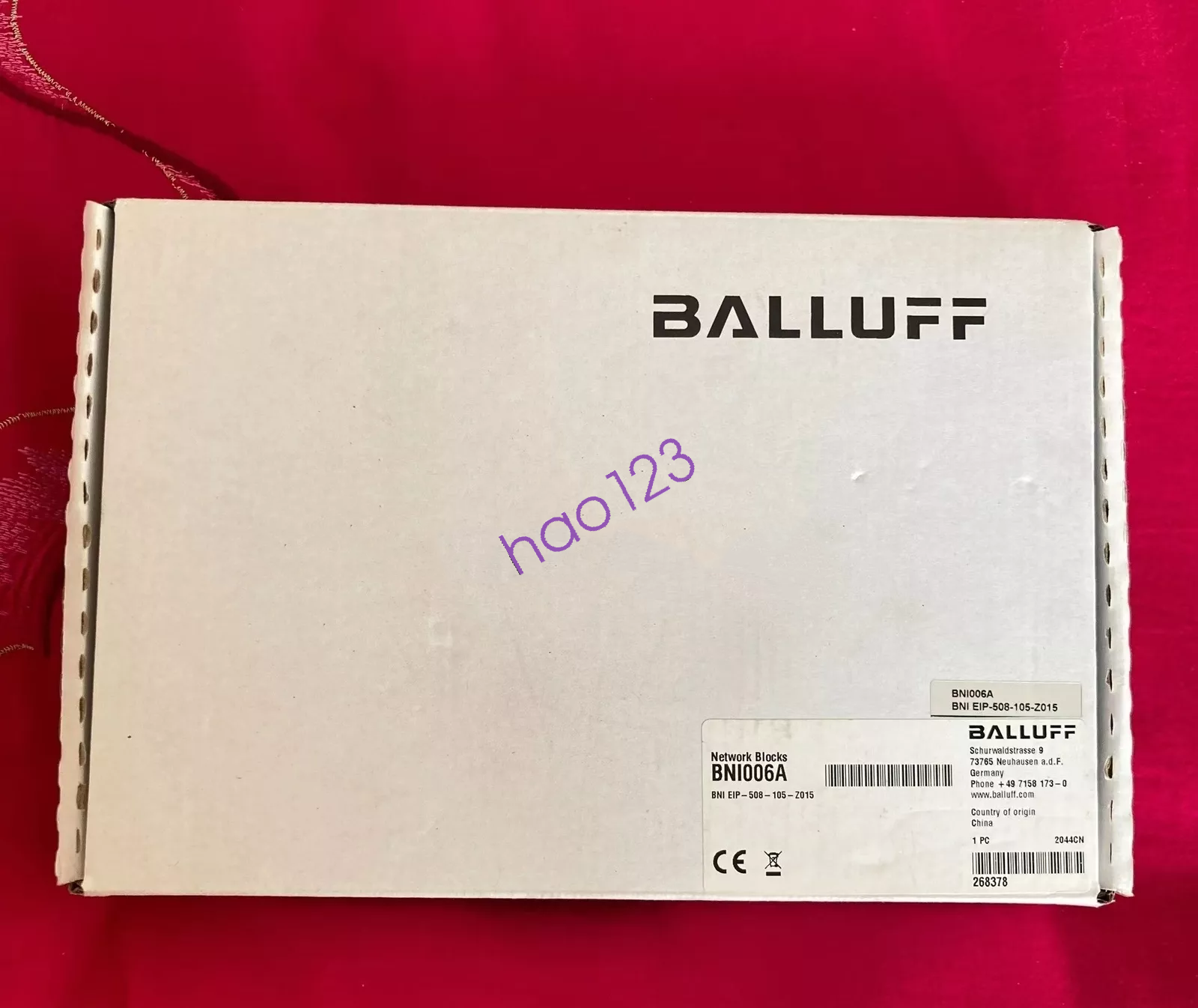 BNI006A BNIEIP-508-105-Z015 BALLUFF Brand New Shipping DHL/FedEX | eBay