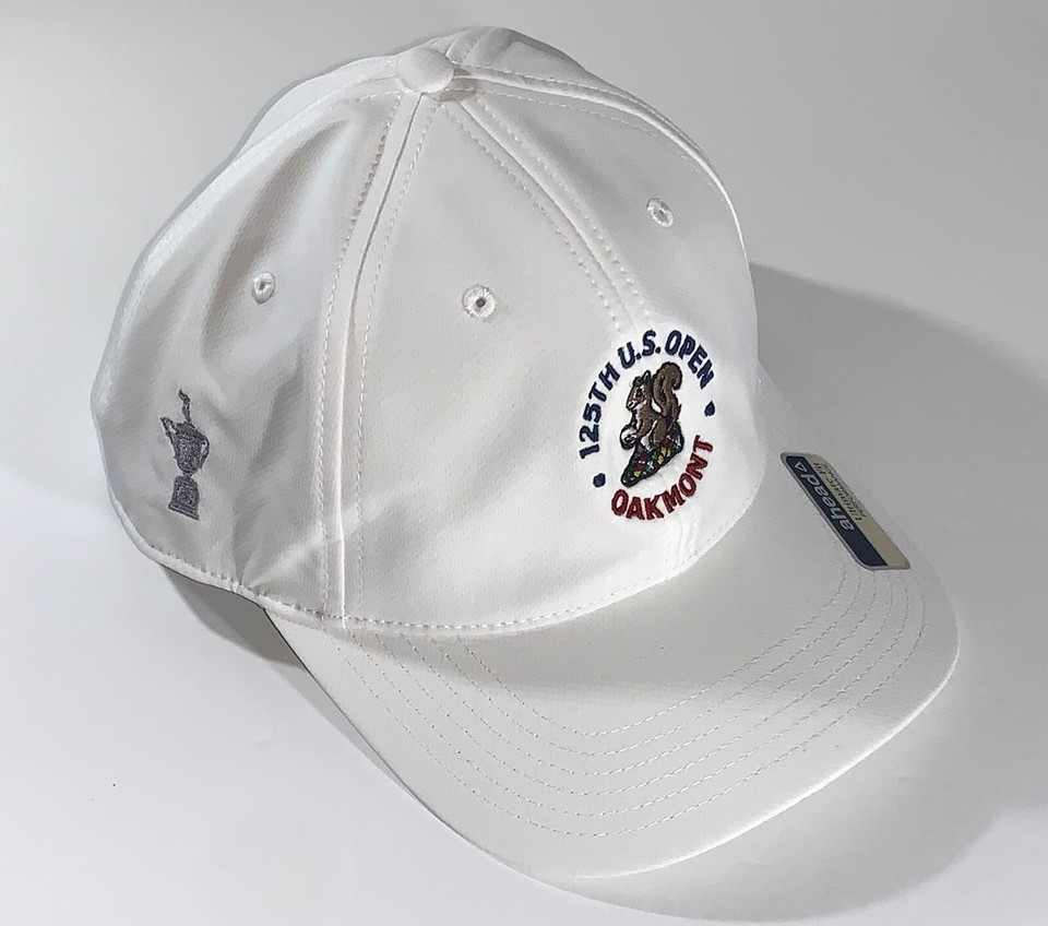 2025 US Open golf Hat Oakmont white performance pga new | eBay