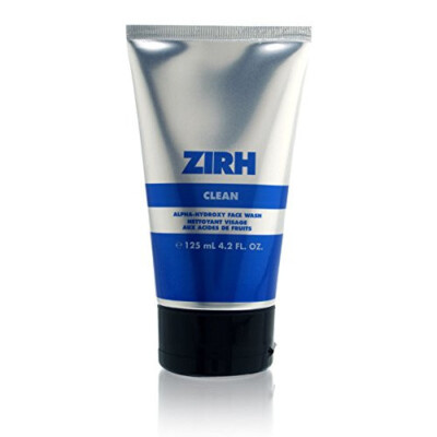 ZIRH Men's Skincare, CLEAN, Alpha-Hydroxy Face Wash 125ml/4.2 fl oz | eBay