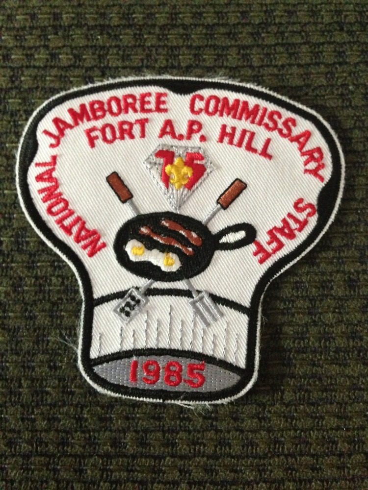 MINT 1985 National Jamboree Patch Commissary Staff Patch | eBay