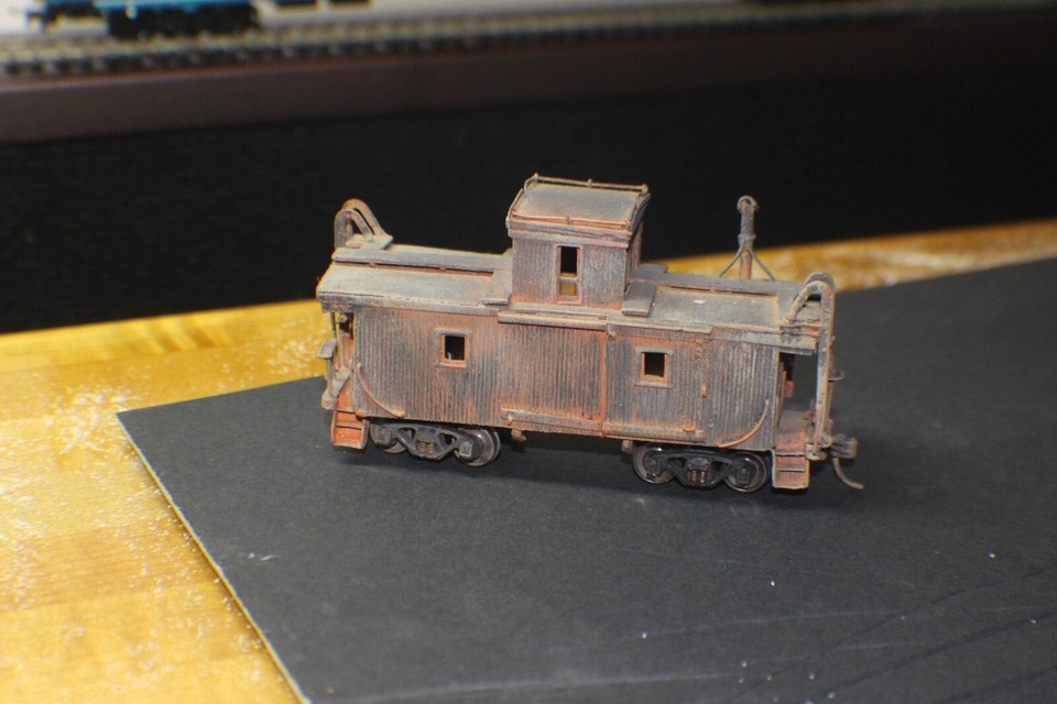HO SCALE BRASS LOGGING CABOOSE DISASTER SERIES | eBay