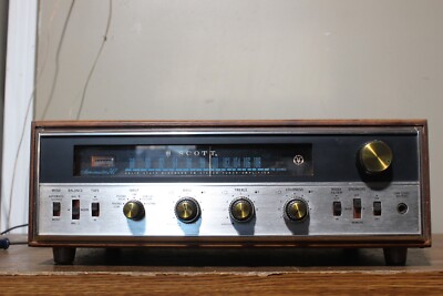 HH Scott Stereomaster 342 AM/FM Stereo Receiver w/ Walnut Case | eBay