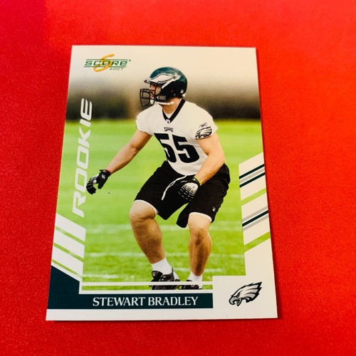 Stewart Bradley .. ROOKIE GLOSSY .. Philadelphia Eagles .. 2007 Score Card 300 | eBay