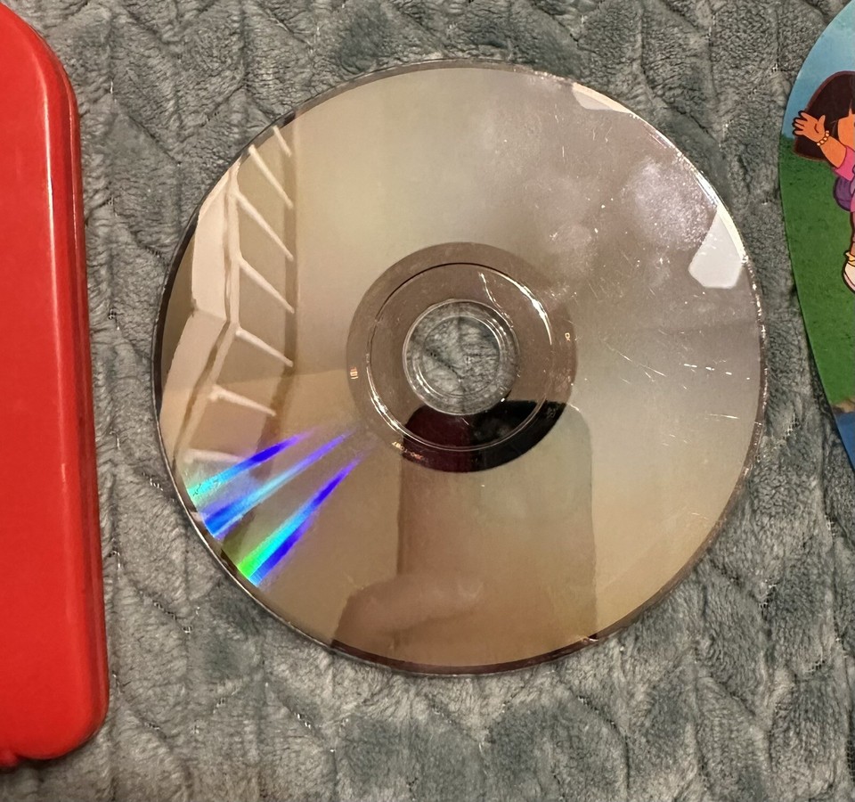 Fisher Price Interactv DVD Learning System GAMES Dora Spongebob Barney ...