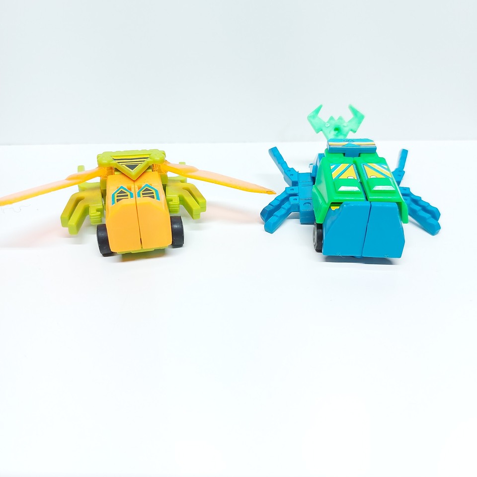 1984 BUG BOTS LOT GALACTIC CREEPER BEETLE VINTAGE BUDDY L KO G1 ...