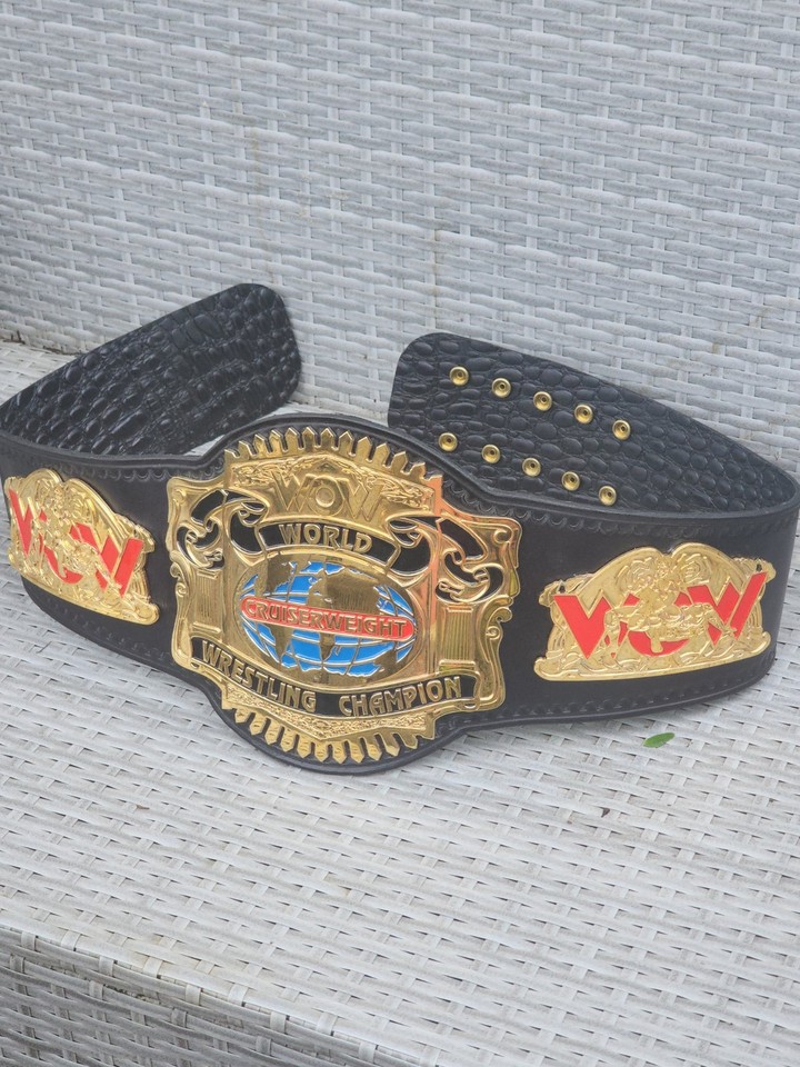 Belts by Dan WoW / WCW Cruiserweight Championship Wrestling Belt ...