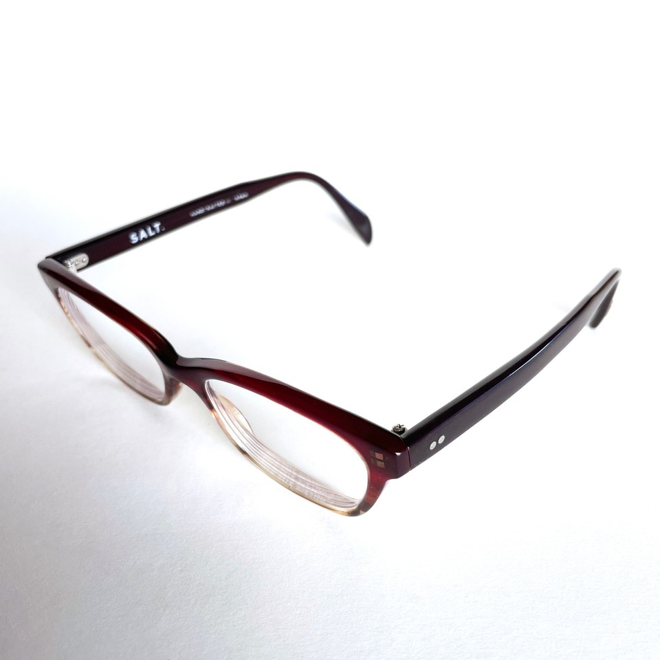 Salt Tish PD Cat Eye Brown Eyeglasses Frames • 48-16-140 • Japan • Case ...