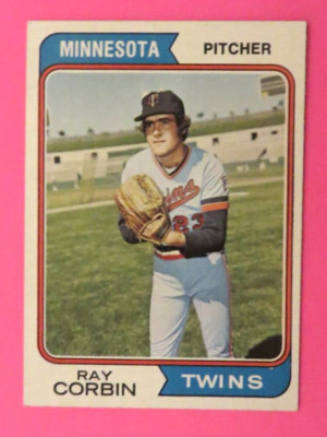 1974 Topps, Minnesota Twins - RAY CORBIN | eBay