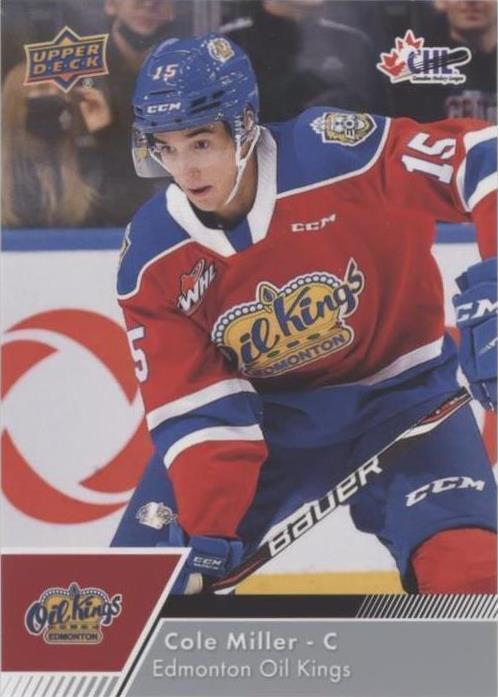 2022-23 Upper Deck CHL - Cole Miller #120 (RC) for sale online | eBay