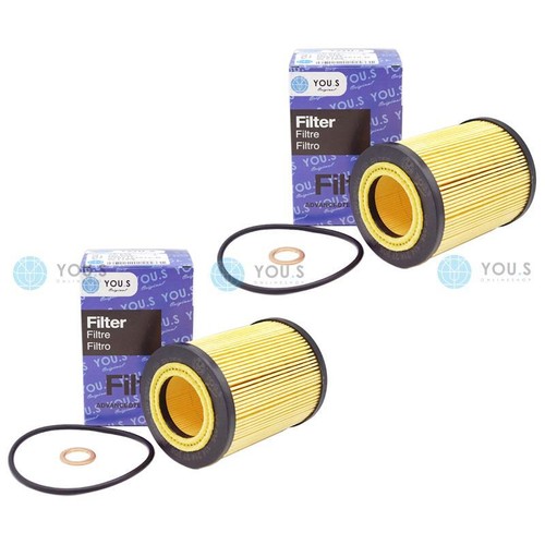 2x You.S Original Oil Filter for BMW E36 E46 E39 E60 E61 E65 E66 E67 E83 E85 | eBay Australia