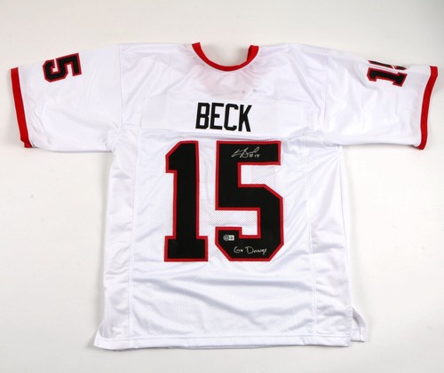 Carson Beck Signed Jersey Georgia Bulldogs Beckett | eBay