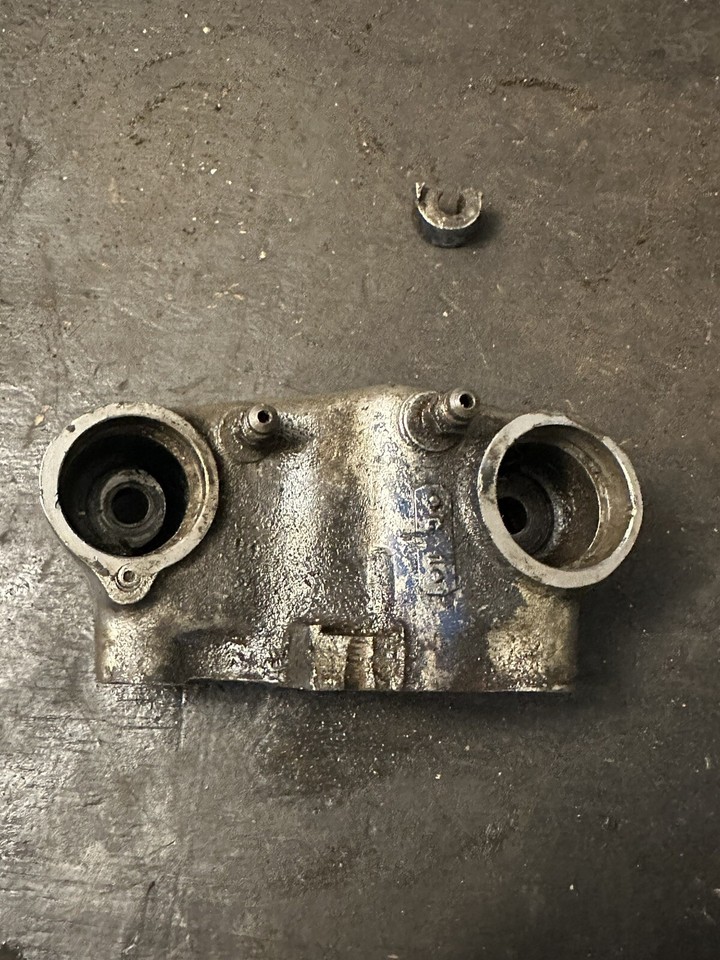 Harley-Davidson OEM Knucklehead Chrome Rocker Box Housing Cover DATED C ...